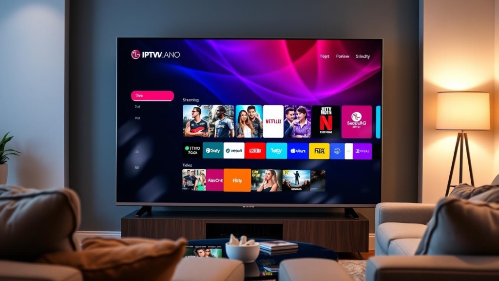 Best IPTV App for LG TV webOS Users